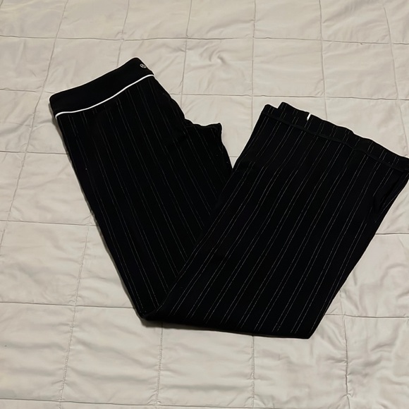 lululemon athletica | Pants & Jumpsuits | Lululemon Pin Striped Yoga ...